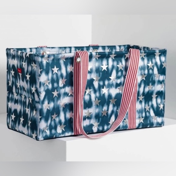 thirty-one | Bags | Large Utility Tote Tie Dye Stars | Poshmark